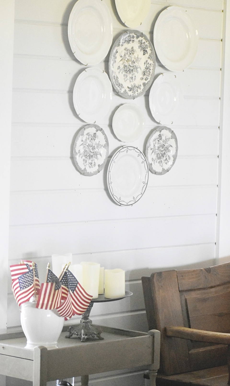 simple patriotic decorating